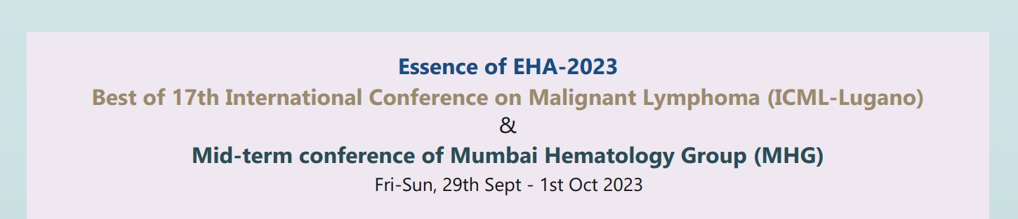 Essence of EHA-2023 & Best Of ICML-Lugano - eRegNow.com